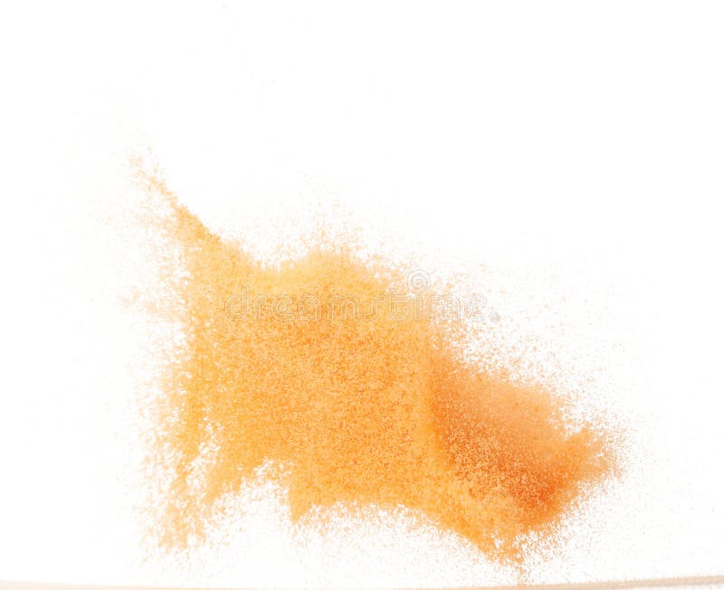 Small Size Orange Sand Flying Explosion, Fruit Sands Grain Wave Explode ...