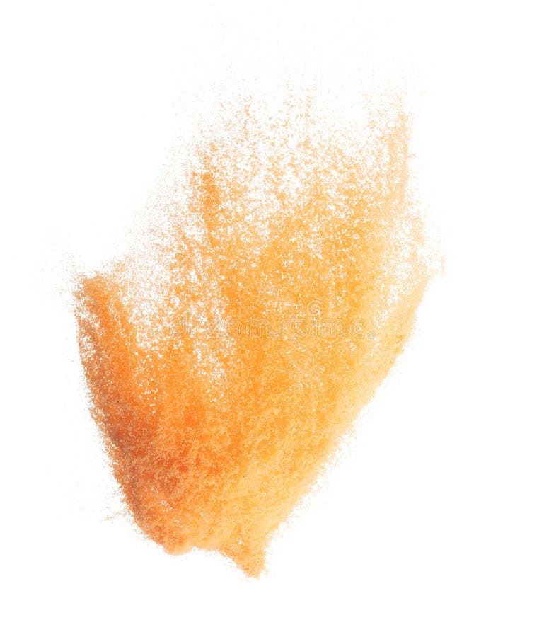 Small Size Orange Sand Flying Explosion, Fruit Sands Grain Wave Explode ...