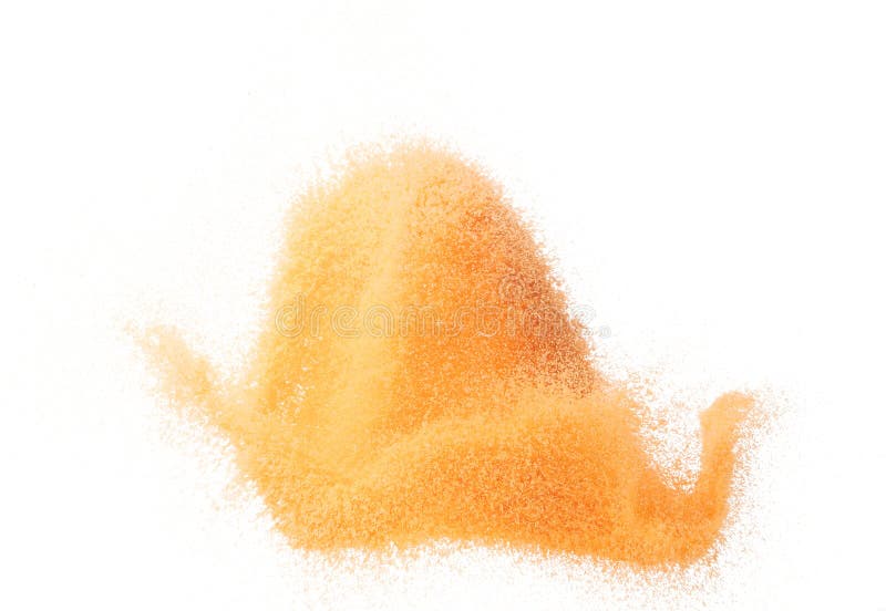 Small Size Orange Sand Flying Explosion, Fruit Sands Grain Wave Explode ...