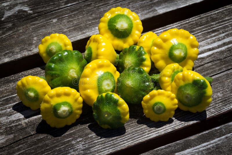 Small Size Patty Pan Squash Stock Image - Image of fresh, scalloped ...