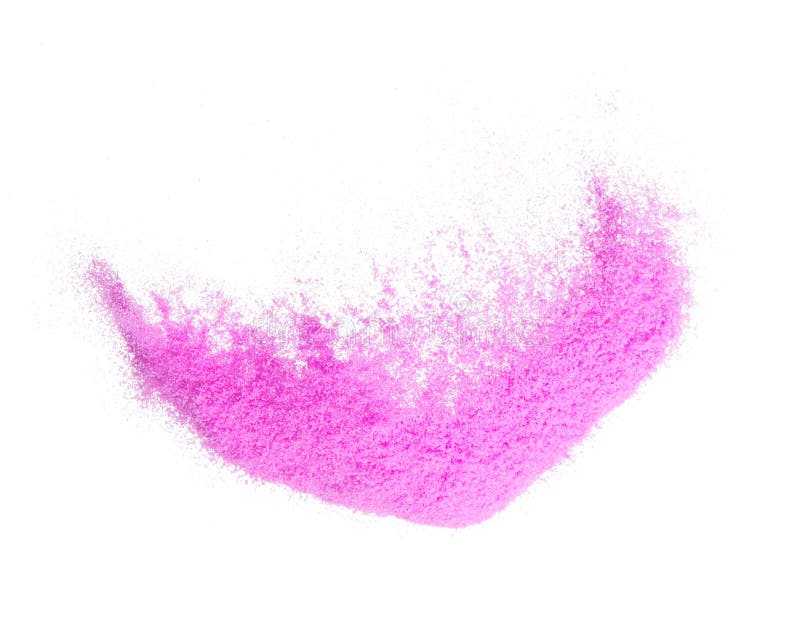 Small Size Purple Sand Flying Explosion, Violet Sands Grain Wave ...
