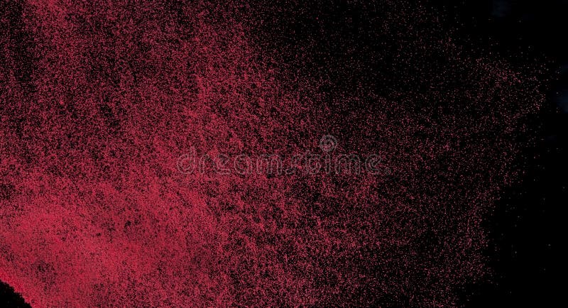 Small Size Red Sand Flying Explosion, Blood Sands Grain Wave Explode ...