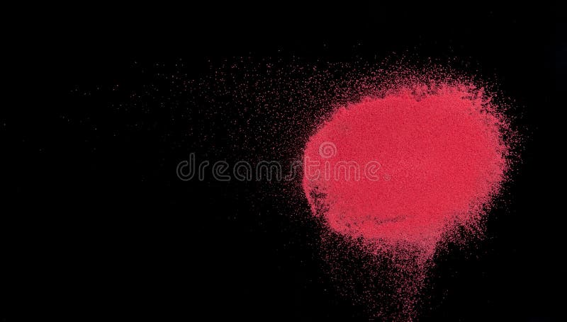 Small Size Red Sand Flying Explosion, Blood Sands Grain Wave Explode ...