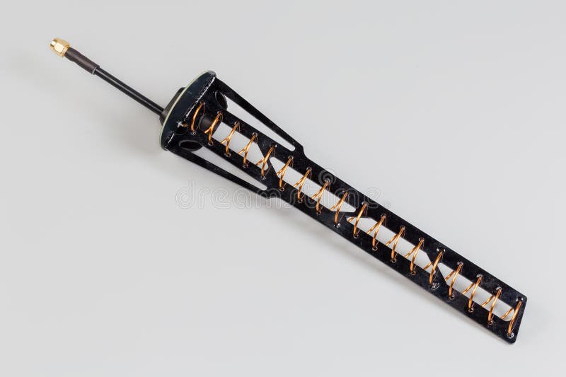 Small Sized Helical Antenna High Frequency Mobile Electronic Unit Stock ...