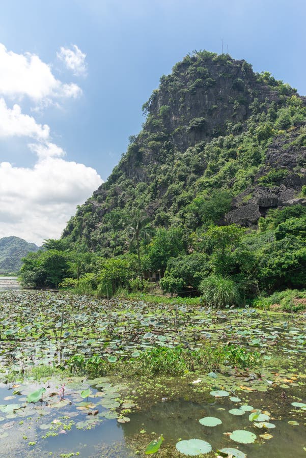 Small Slope Mountain on a Day with Clear Sky Stock Photo - Image of ...