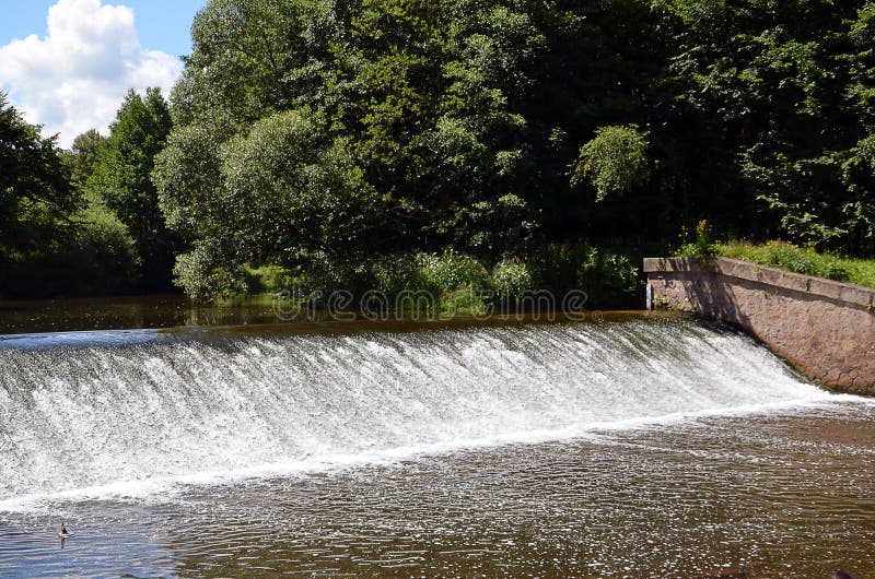 Sluice Water stock image. Image of travel, techniques - 15407123