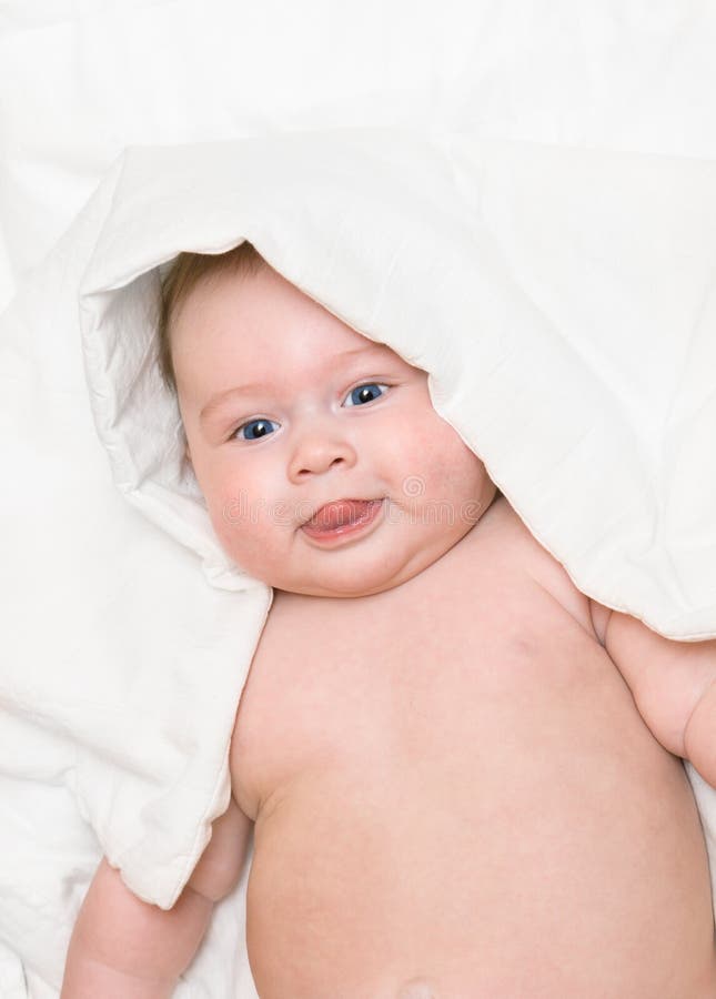 Small Smiling Baby Picture. Image: 4198100