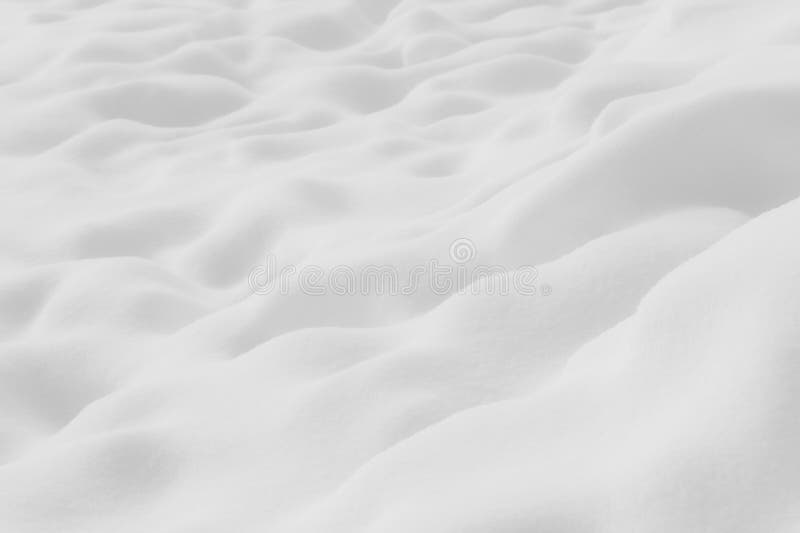 Small Smooth Mounds White Snow Background Stock Image - Image of cold ...