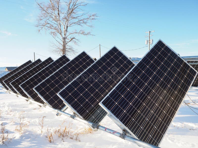 Small Solar Panels stock image. Image of energy, clean - 137884211