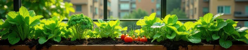 Small Space Organic Vegetable Patch on an Urban Balcony , Rooftop ...