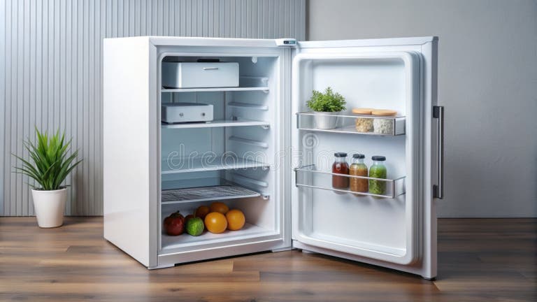 Small Space Solution Compact Mini Fridge with Freezer for Efficient ...