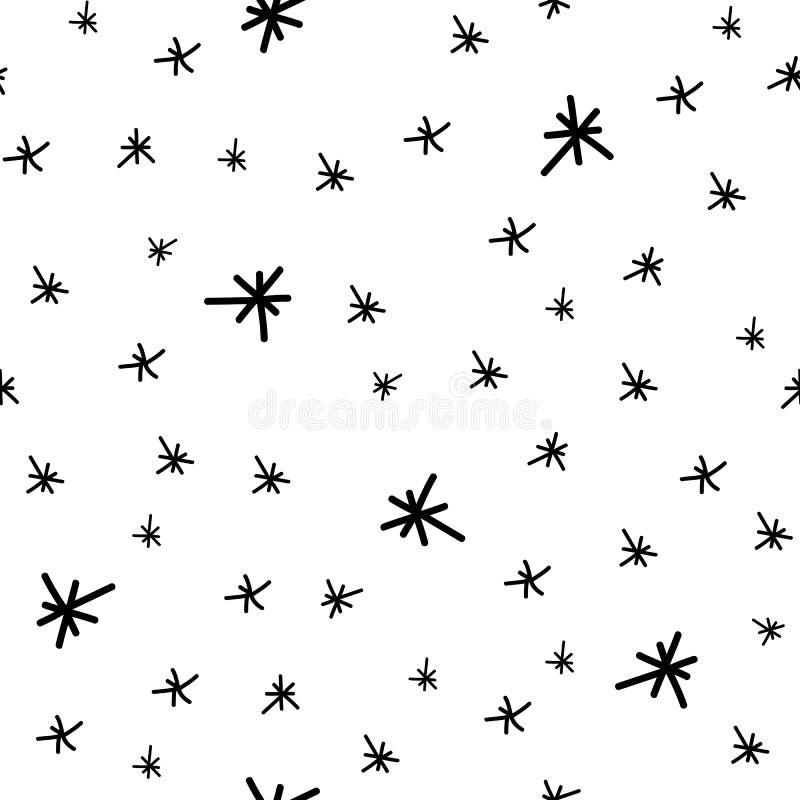 Small Sparkles Graphic Seamless Pattern Stock Vector - Illustration of ...