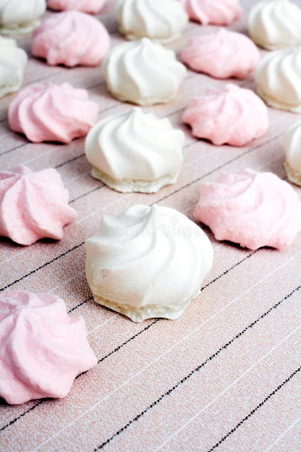 Small spiral meringues stock photo. Image of meringues - 83201502