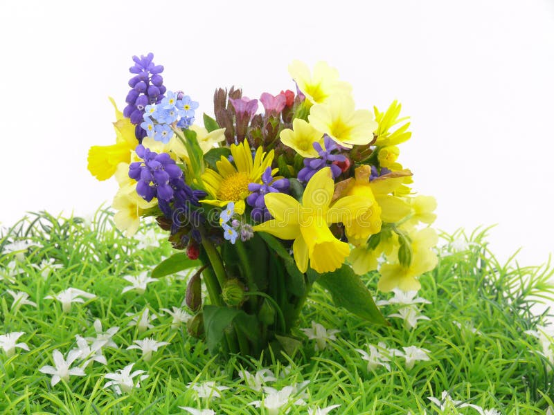 Small Spring Garden Flowers Stock Image - Image of detail, creative ...