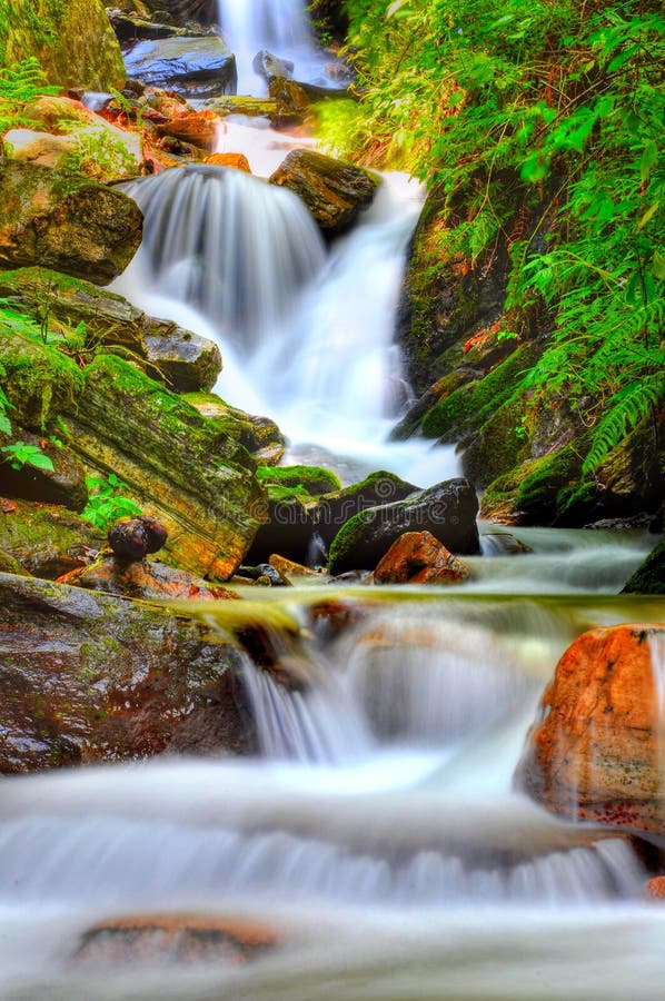 Small spring in mountains stock image. Image of resource - 27721237