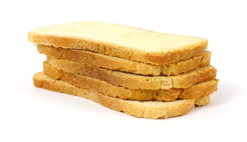 Toast Stack stock photo. Image of five, white, bread - 25458578