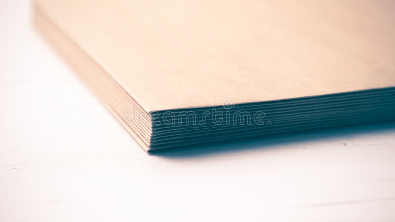 Small of Stack Paper Vintage Style Stock Photo - Image of stacks, stack ...