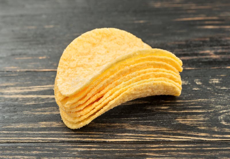 Stack of potato chips stock image. Image of chip, background - 115994479