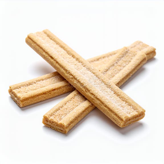 Stacked Rectangular Pastries, Presented Diagonally, Conveying ...