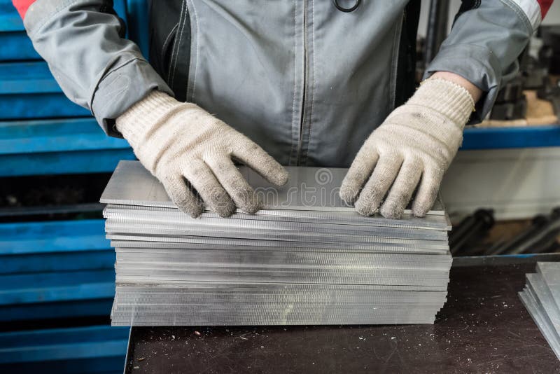 Stack of steel plates stock photo. Image of metal, industry - 5846660