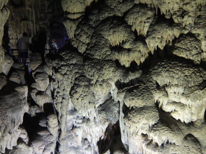 Stalactites on Ceiling from Cave Baradla in Aggtelek Stock Photo ...
