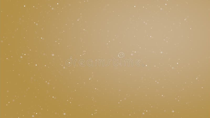 Small Star Glitter Particles Float Over Orange Background Stock Video ...