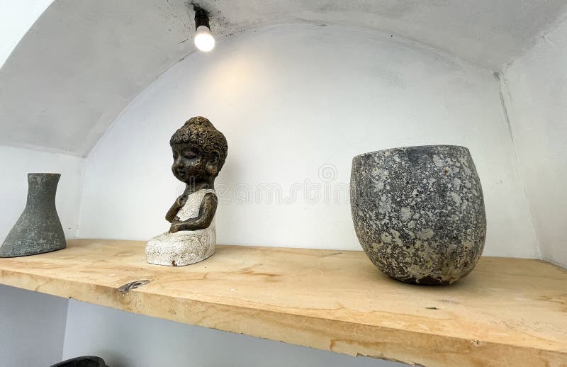 Small Statue Decorations for Table and Interior, Little Buddha Statue ...