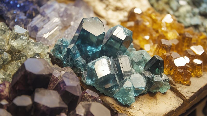 A Small Stock of Minerals Mined in a Rare Earth Mine Stock Photo ...
