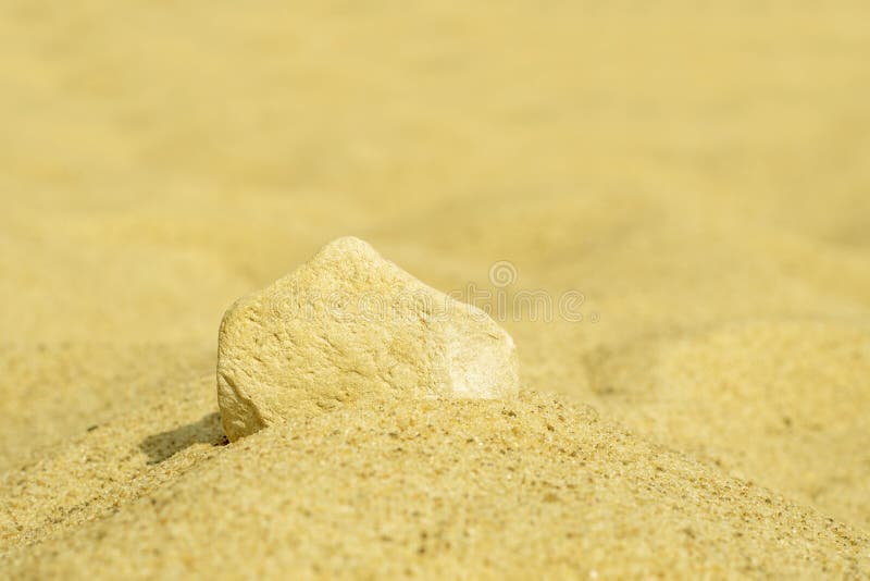 Small Stone with an Empty Flat Surface Stock Photo - Image of ...