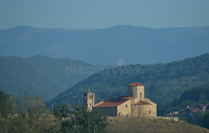 Small Stone Orthodox Church Stock Photo - Image of small, ridge: 270200596