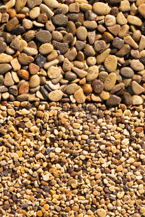 Small Stones As a Background Stock Image - Image of small, material ...