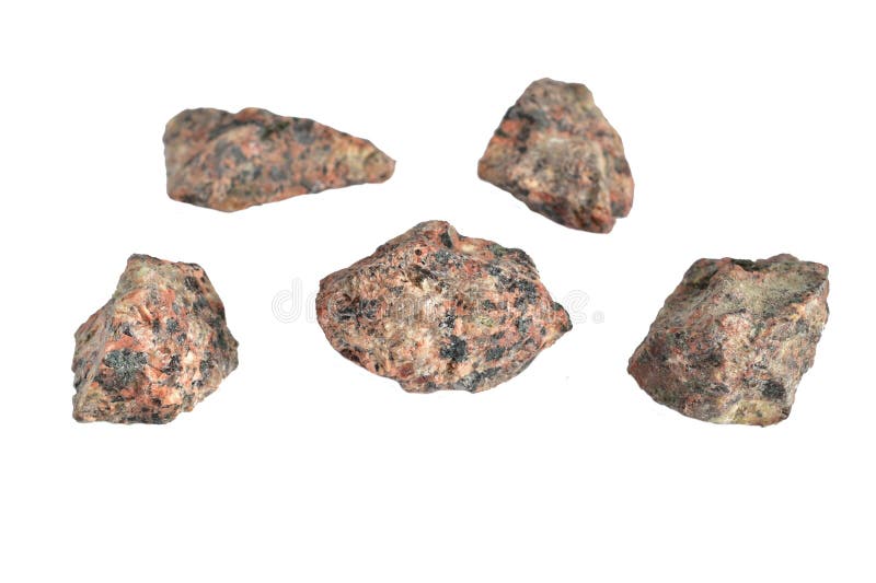 Small Stones, Fragments of Granite Rock. Stock Photo - Image of natural ...