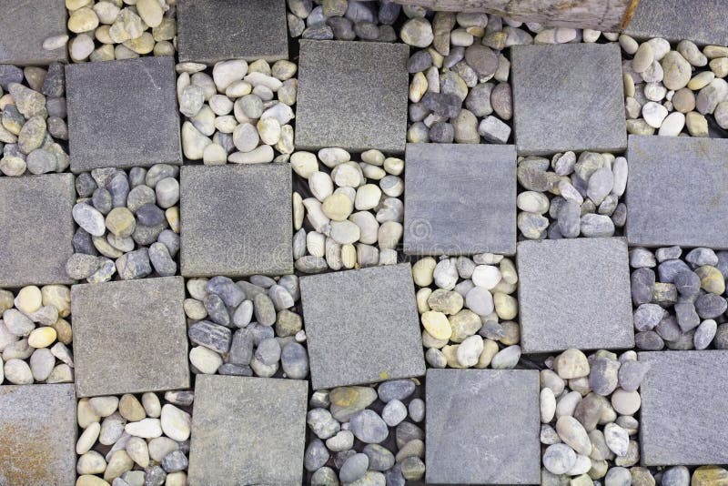 Stones Footpath Background and Pattern Stock Photo - Image of grass ...