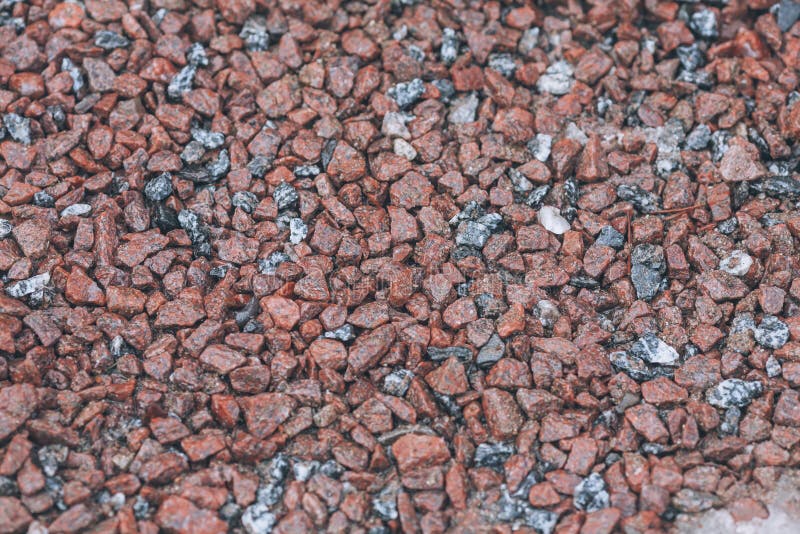 Small Stones, Pebbles. Abstract Background with Small Stones, Top View ...