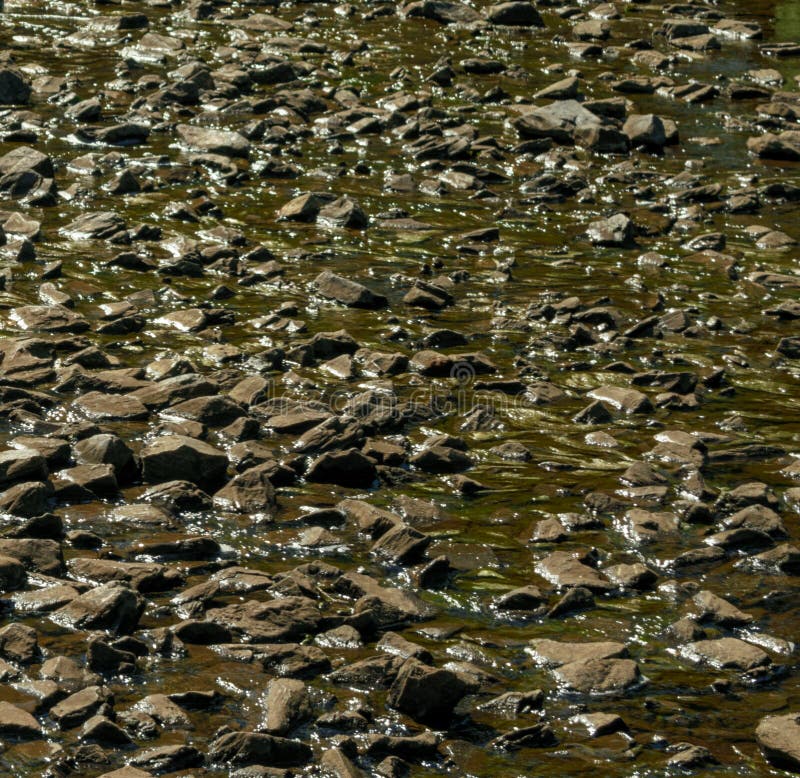 Small Water Flow between Stones Stock Image - Image of water, stones ...