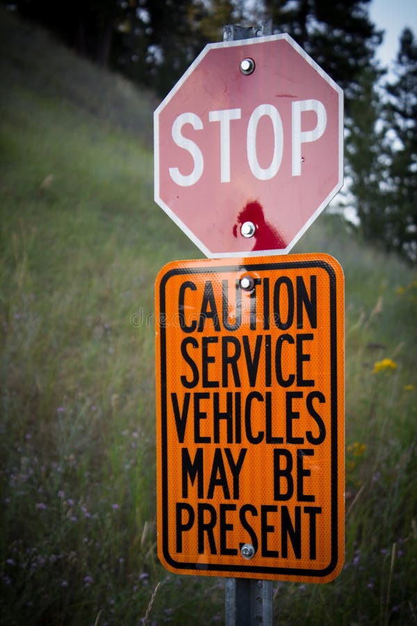 Small Stop Sign stock photo. Image of lomo, service, stop - 27634222