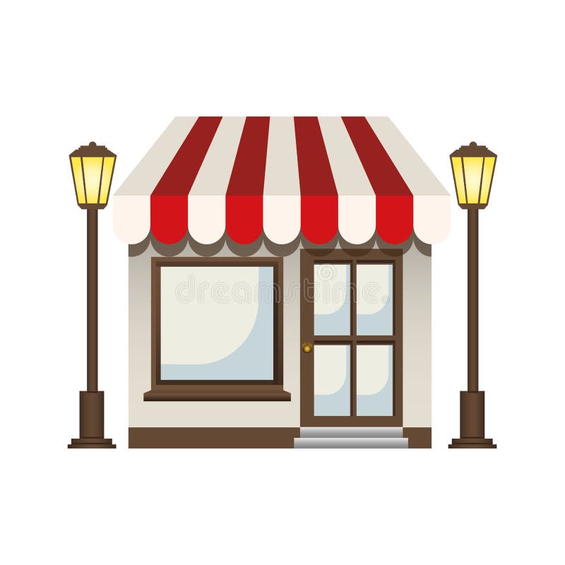 Small store icon image stock vector. Illustration of entrepreneur ...