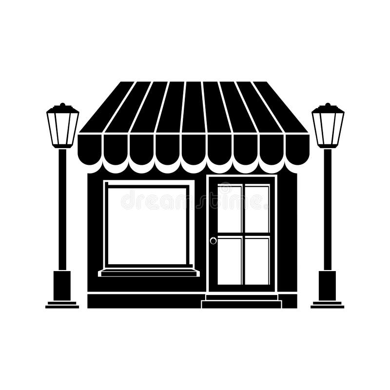 Small store icon image stock vector. Illustration of merchant - 80794839