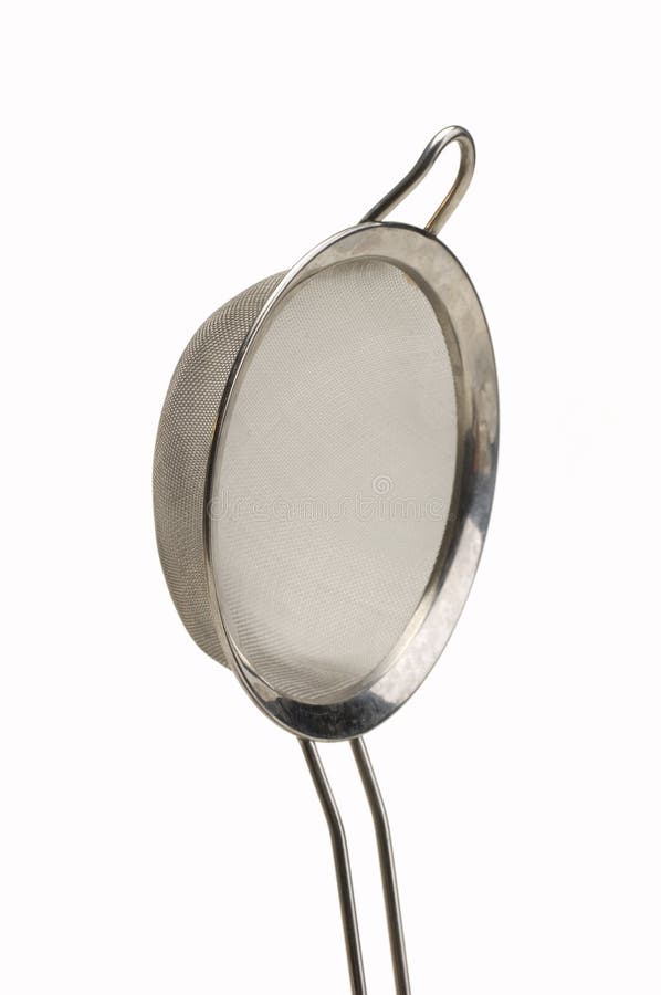 Small strainer stock image. Image of modern, round, household - 8118797