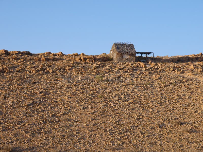 Small Straw House in Desert Stock Photo - Image of ranch, ghost: 115954618
