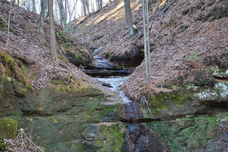Small Stream Flowing Down Rocky Ledge Photos - Free & Royalty-Free ...