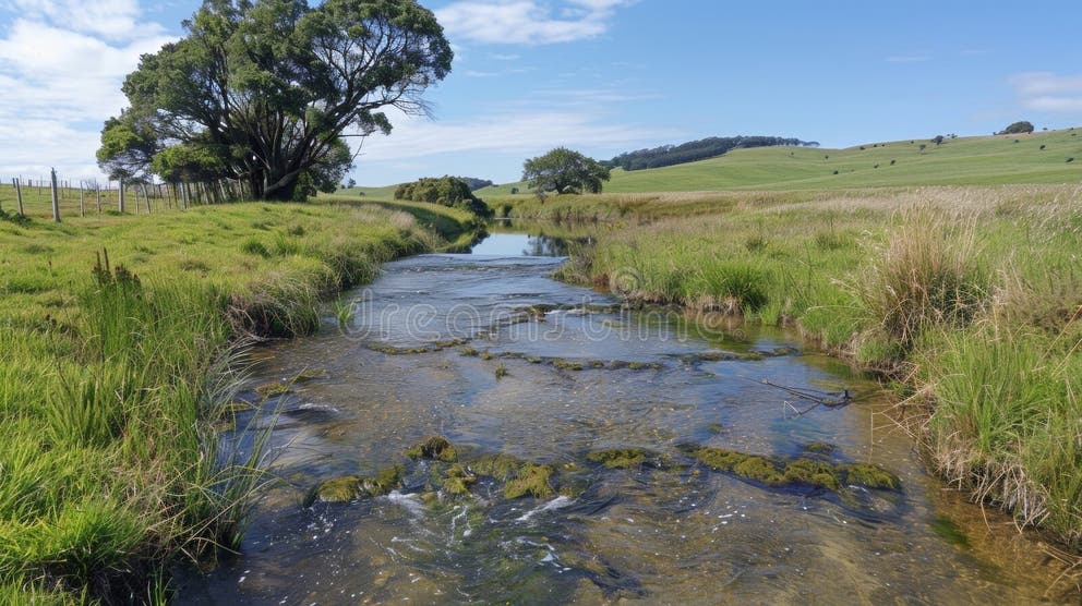 Small Streams and Creeks S through the Landscape Providing a Refreshing ...