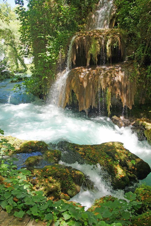 Small Streams Join the Duden River Stock Photo - Image of river, green ...