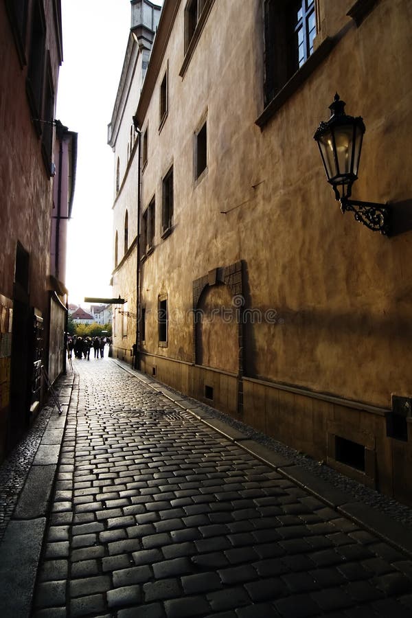 Medieval Town Dramatic Sky stock image. Image of castle - 12588151