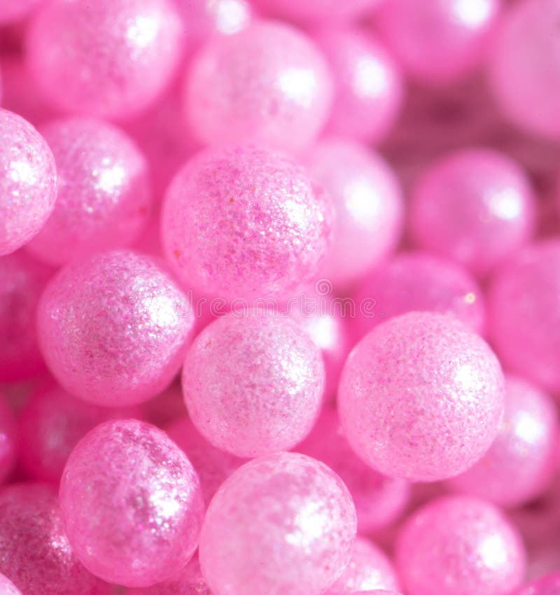 Small Sweet Pink Balloons As a Background. Stock Photo - Image of ...