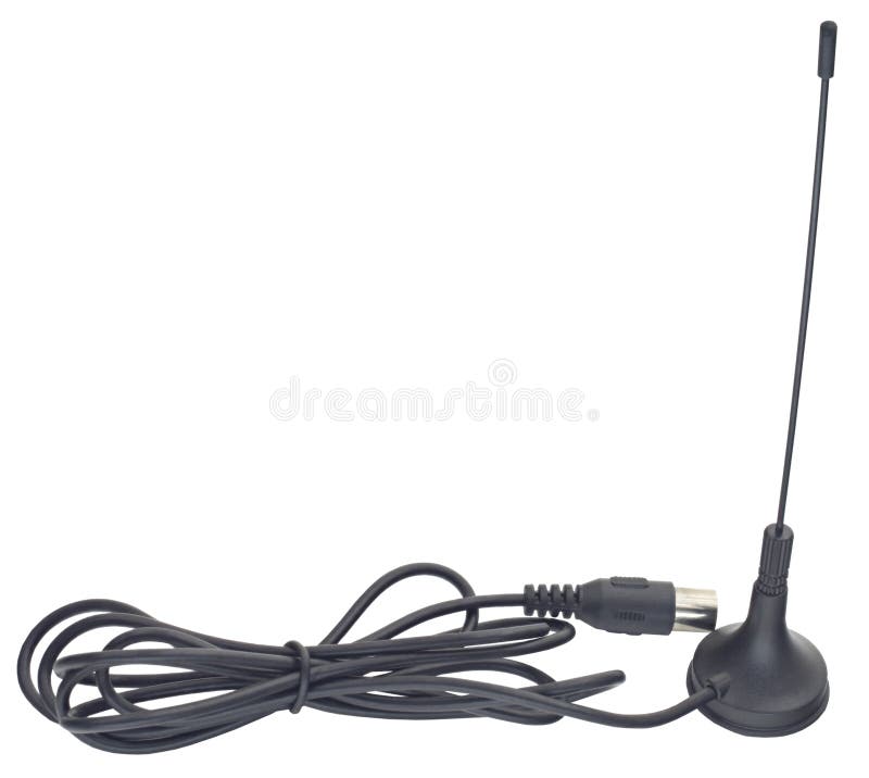 A small table antenna stock image. Image of indoor, technology - 279475497