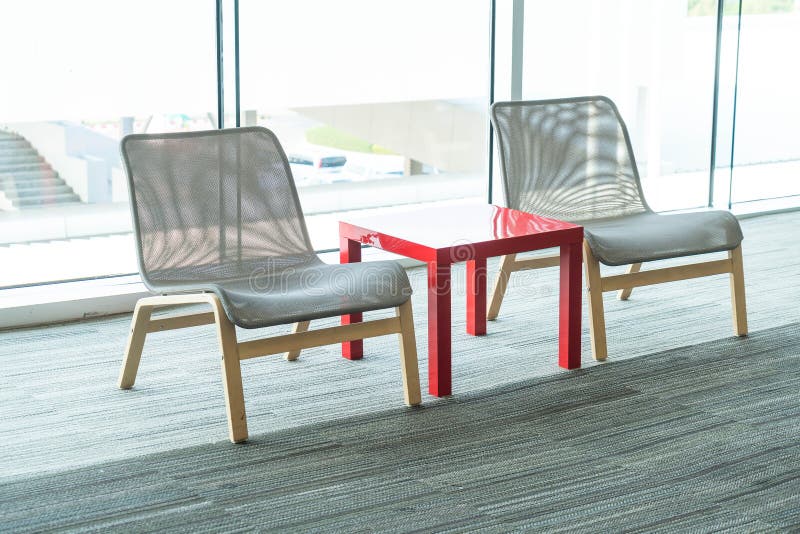 Small table and chairs stock photo. Image of room, empty - 91150330