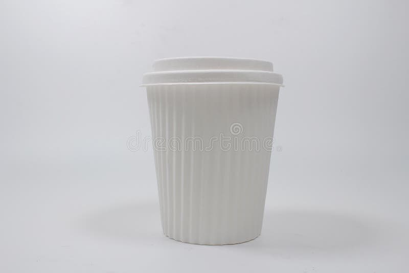 Small Takeaway Paper, Carton or Cardboard Coffee Cup Stock Image ...