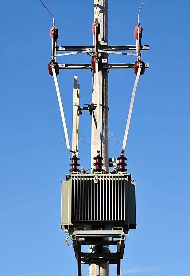 Small technic transformers stock photo. Image of voltage - 110681816
