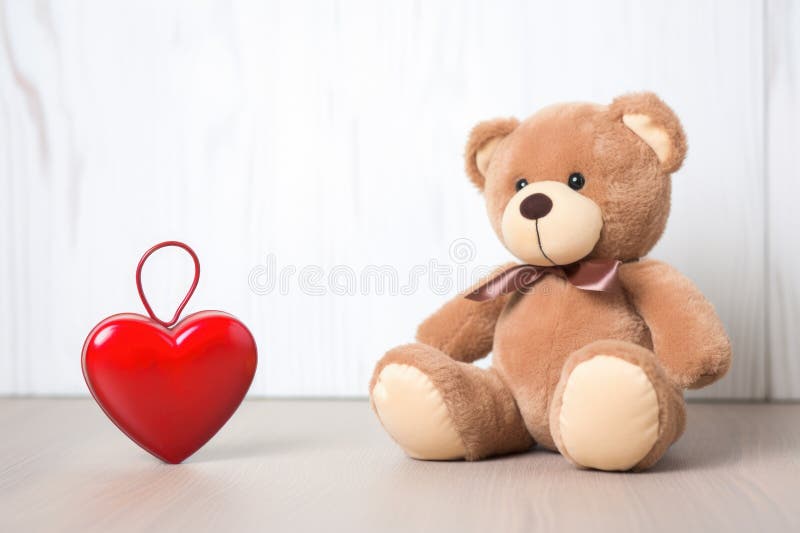 Small Teddy Bear Sat Next To a Piggy Bank Stock Image - Image of piggy ...